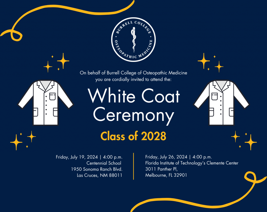 Burrell Celebrates Two White Coat Ceremonies - Burrell College of ...