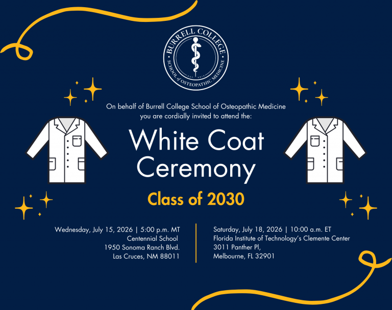 Burrell College of Health Sciences School of Osteopathic Medicine 2026 ...